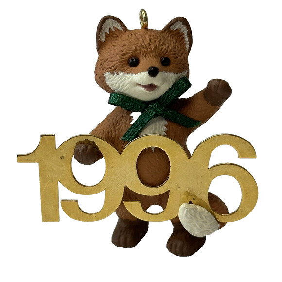 Hallmark | Holiday | Hallmark Ornaments 996 Fabulous Decade Brown Fox ...